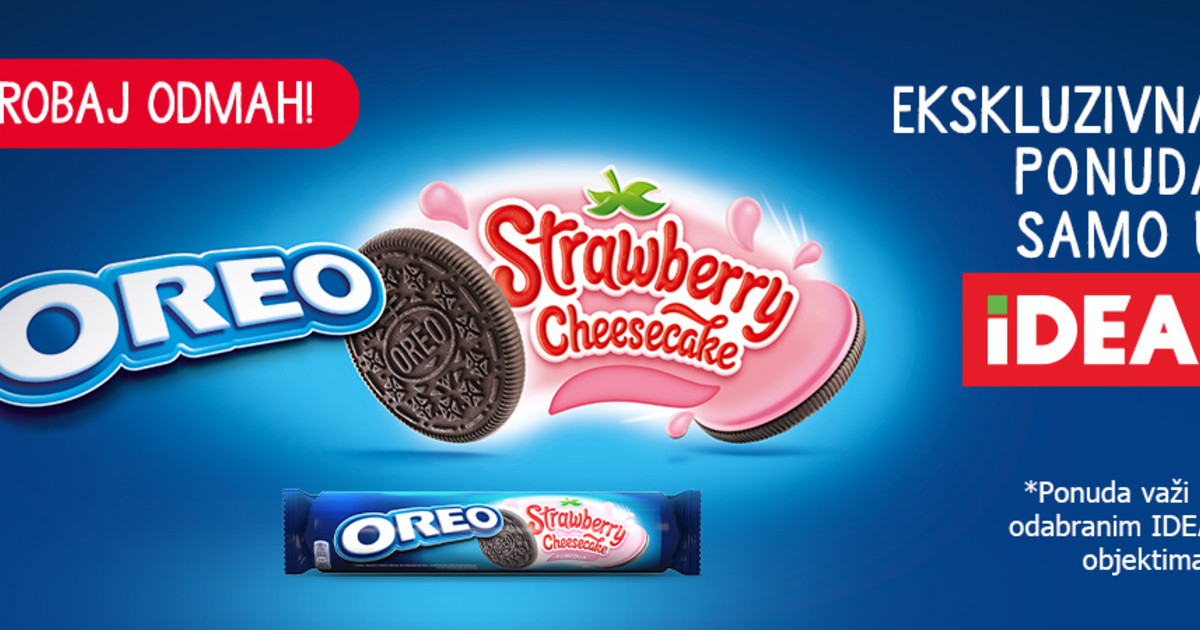 Novi ukus Oreo jagoda | Idea